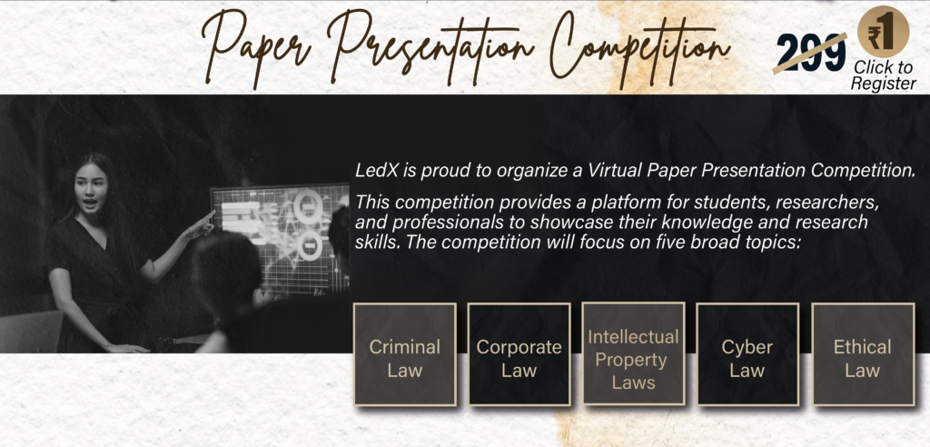 Paper Presentation Competition | LedX - Competition